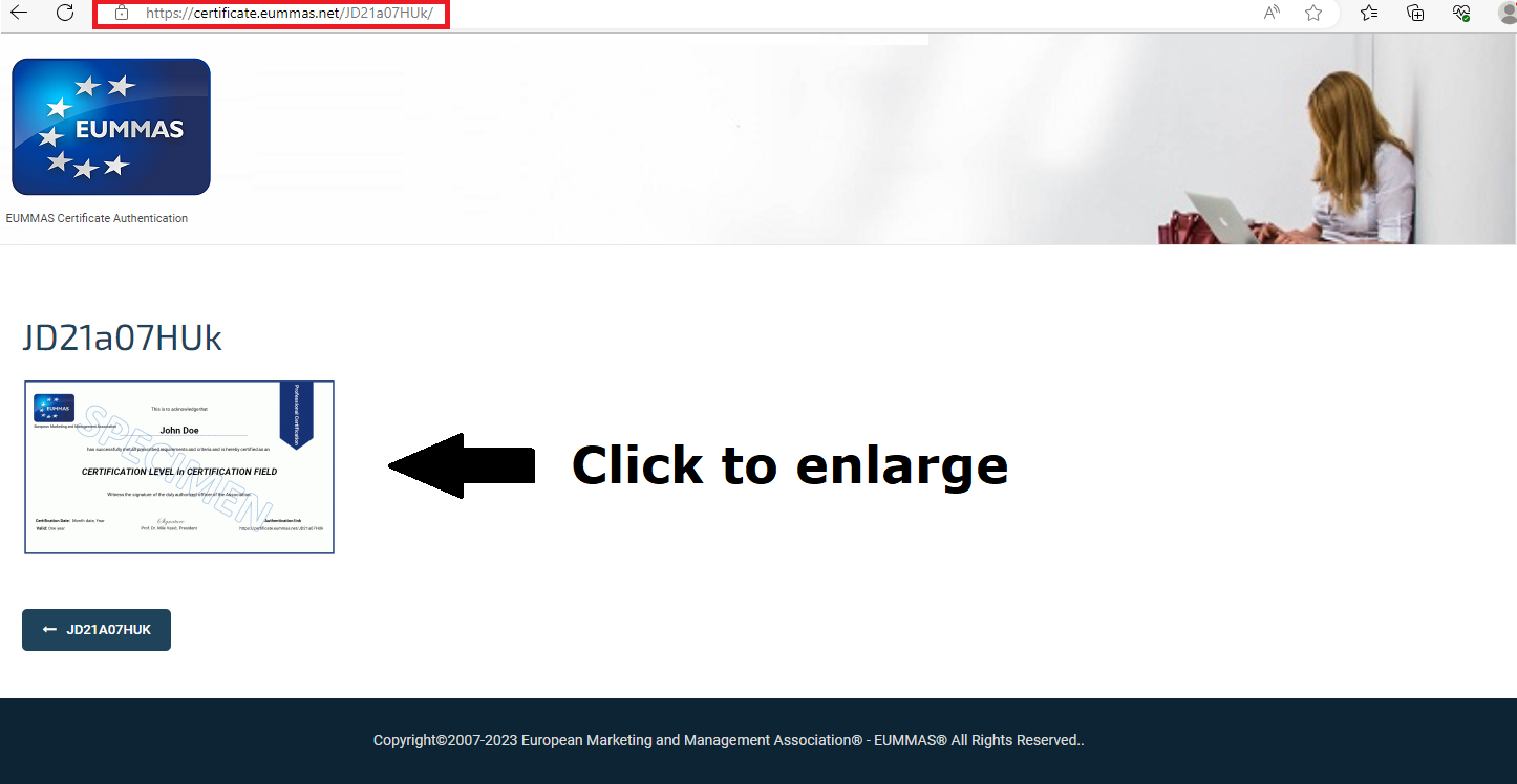 How to Authenticate our Certificates? – EUMMAS Certificate Authentication